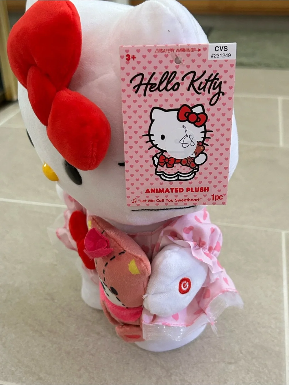 Hello Kitty | Toys | Sanrio Hello Kitty Animated Plush Side Stepper ...